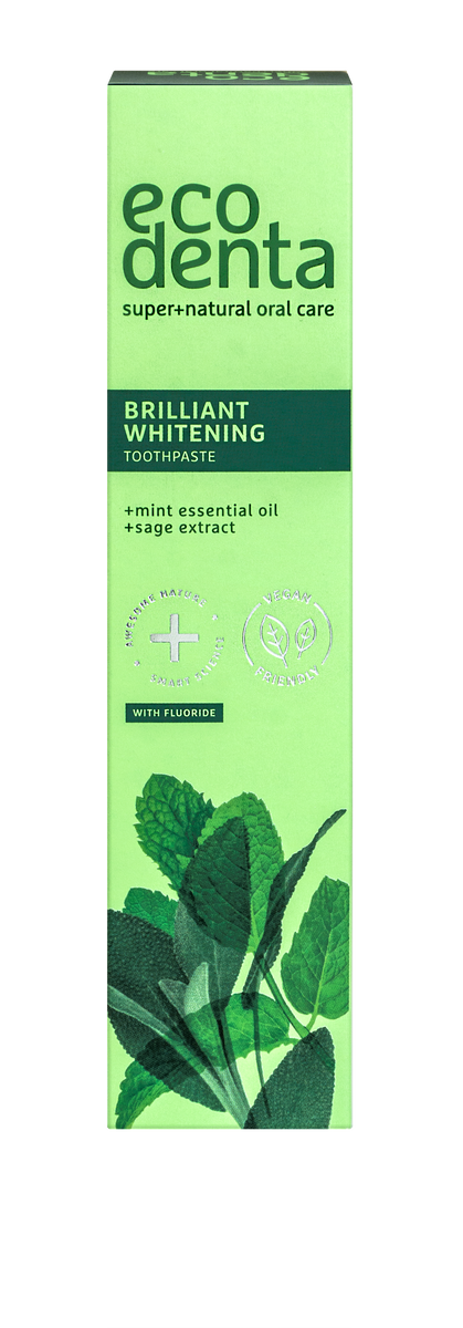ECODENTA Brilliant Whitening Toothpaste 100ml – My Beauty World